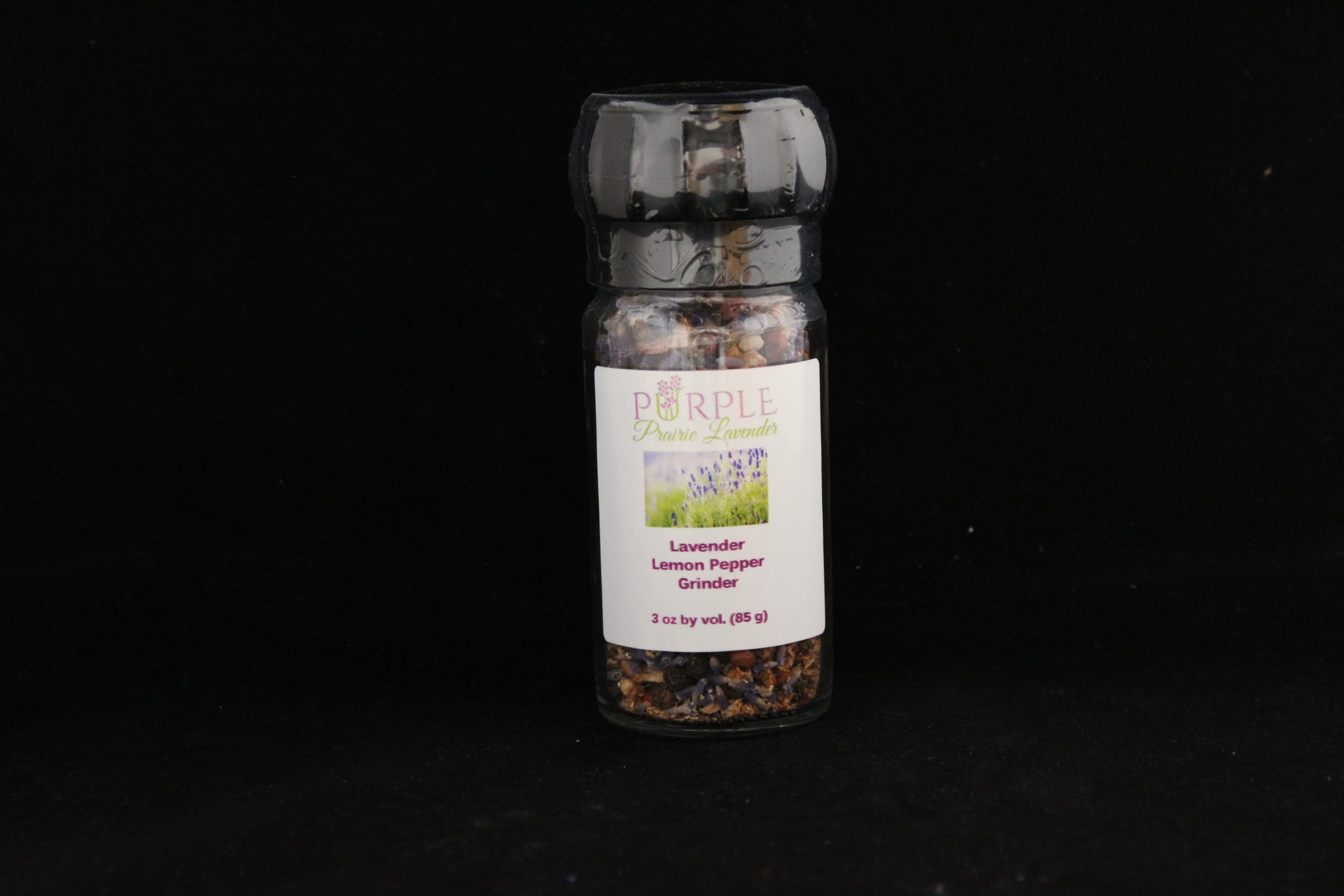 Grinder Lavender Lemon Pepper | Purple Prairie Lavender Farm LLC